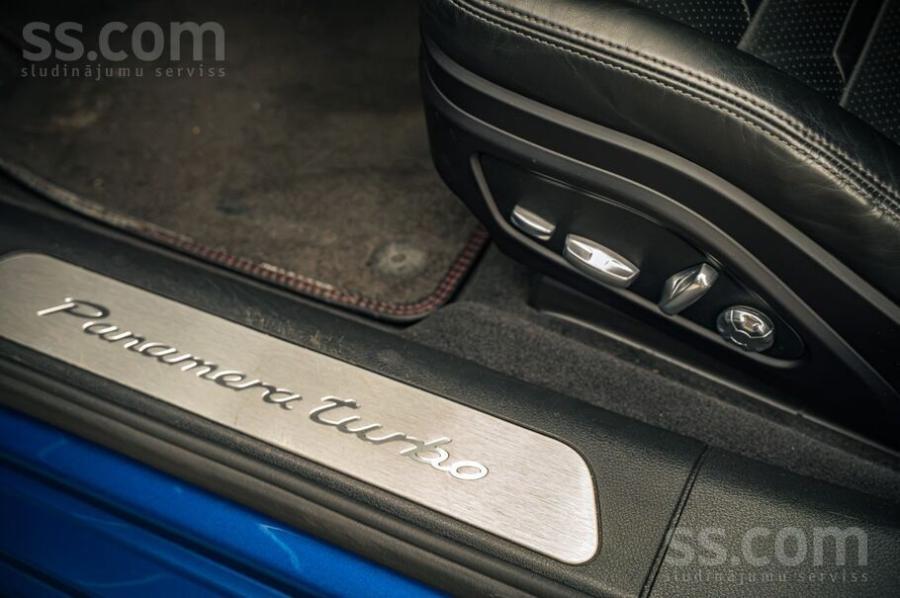 Zils Porsche Panamera 2019 Rīga, ar dzinēja tilpumu 4.00 L un nobraukumu 100 tūkst. km par 56990 €, foto 31 vietnē AUTOMOTO.COM.LV