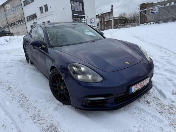 Zils Porsche Panamera 2020 Viļņa, ar dzinēja tilpumu 2.89 L un nobraukumu 27 tūkst. km par 66499 €, foto 1 vietnē AUTOMOTO.COM.LV