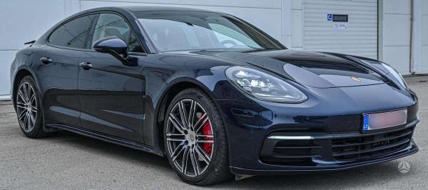 Zils Porsche Panamera 2020 Klaipėda, ar dzinēja tilpumu 3.00 L un nobraukumu 67 tūkst. km par 45980 €, foto 1 vietnē AUTOMOTO.COM.LV