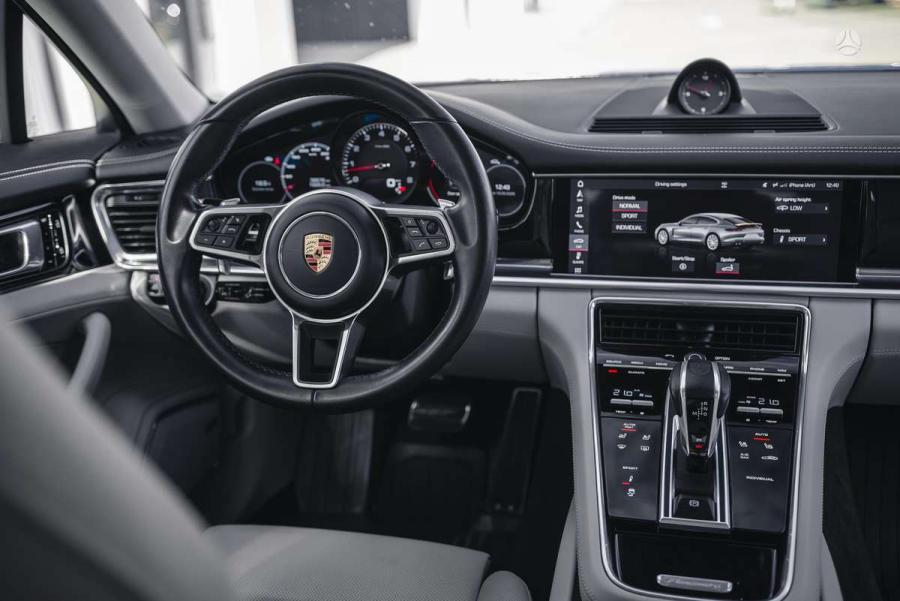 Zils Porsche Panamera 2020 Viļņa, ar dzinēja tilpumu 2.89 L un nobraukumu 39 tūkst. km par 61450 €, foto 21 vietnē AUTOMOTO.COM.LV