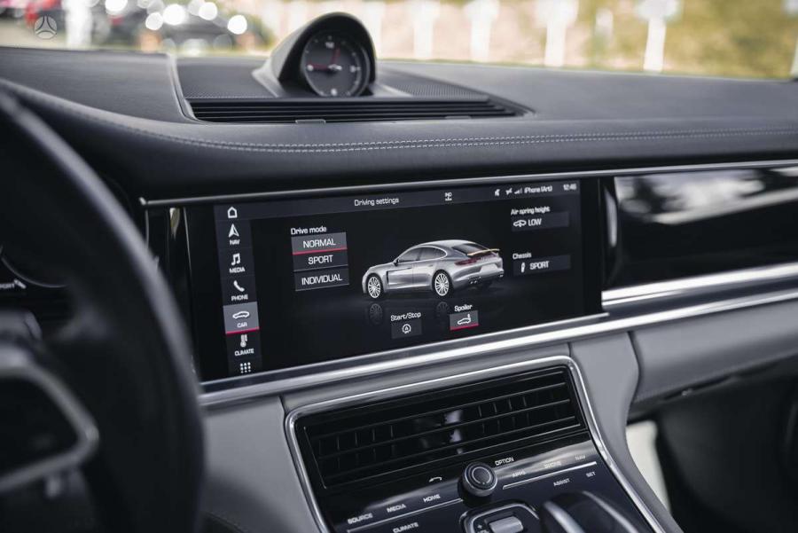 Zils Porsche Panamera 2020 Viļņa, ar dzinēja tilpumu 2.89 L un nobraukumu 39 tūkst. km par 61450 €, foto 28 vietnē AUTOMOTO.COM.LV