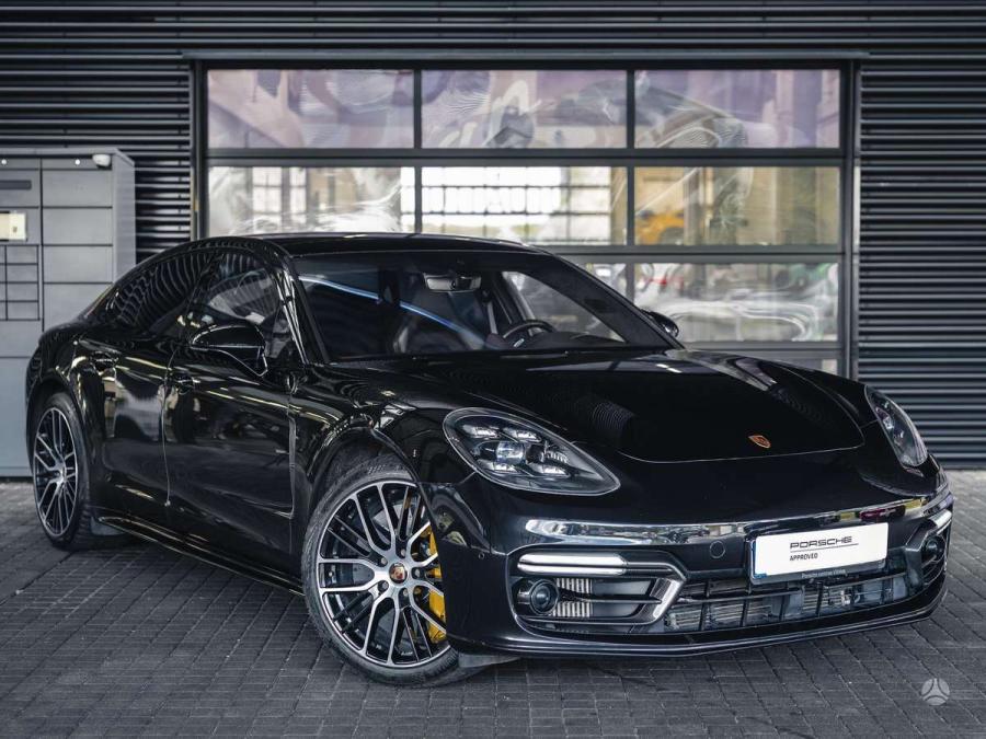 Blue Porsche Panamera 2021 in Vilnius, with an engine capacity of 4.00 L and mileage of 170 thousand km for 79911 €, photo 8 on AUTOMOTO.COM.LV