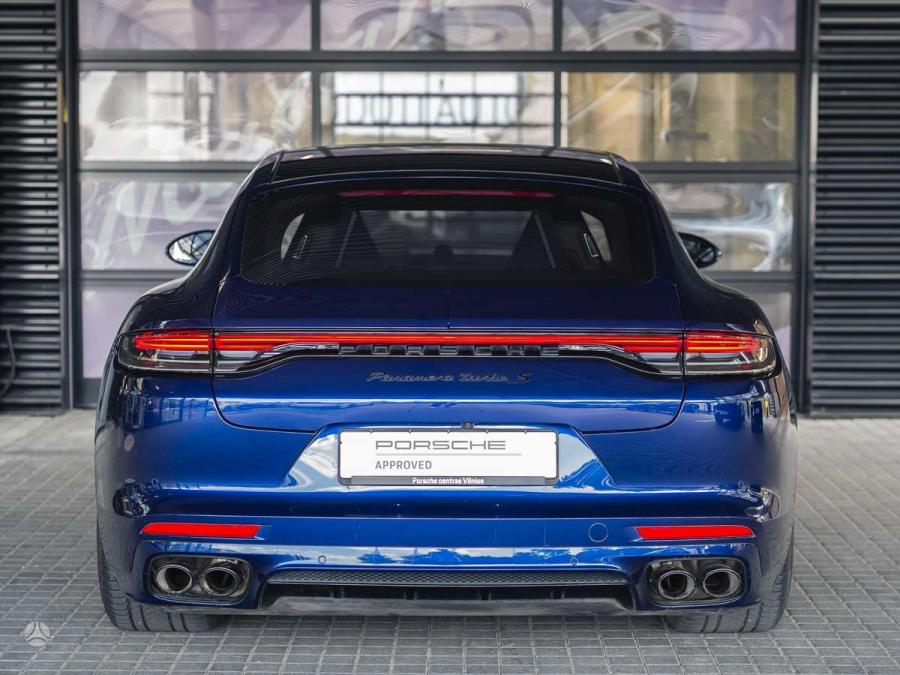 Zils Porsche Panamera 2022 Viļņa, ar dzinēja tilpumu 4.00 L un nobraukumu 58 tūkst. km par 109911 €, foto 5 vietnē AUTOMOTO.COM.LV