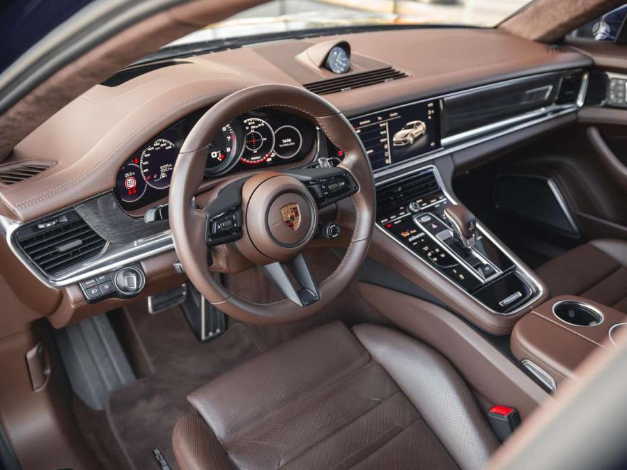 Zils Porsche Panamera 2022 Viļņa, ar dzinēja tilpumu 4.00 L un nobraukumu 58 tūkst. km par 109911 €, foto 23 vietnē AUTOMOTO.COM.LV