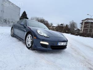Blue Porsche Panamera 2011 in Riga, with an engine capacity of 3.60 L and mileage of 146 thousand km for 20900 €, photo 7 on AUTOMOTO.COM.LV