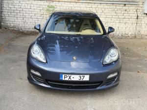 Blue Porsche Panamera 2011 in Riga, with an engine capacity of 3.60 L and mileage of 146 thousand km for 18900 €, photo 4 on AUTOMOTO.COM.LV