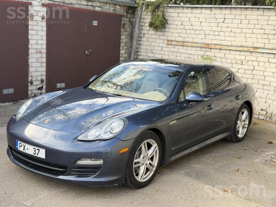 Blue Porsche Panamera 2011 in Riga, with an engine capacity of 3.60 L and mileage of 146 thousand km for 18900 €, photo 5 on AUTOMOTO.COM.LV