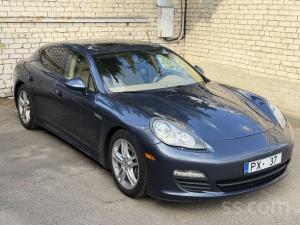 Blue Porsche Panamera 2011 in Riga, with an engine capacity of 3.60 L and mileage of 146 thousand km for 18900 €, photo 6 on AUTOMOTO.COM.LV