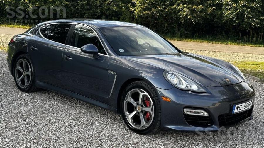 Blue Porsche Panamera 2012 in Jurmala, with an engine capacity of 4.80 L and mileage of 0 thousand km for 85000 €, photo 10 on AUTOMOTO.COM.LV