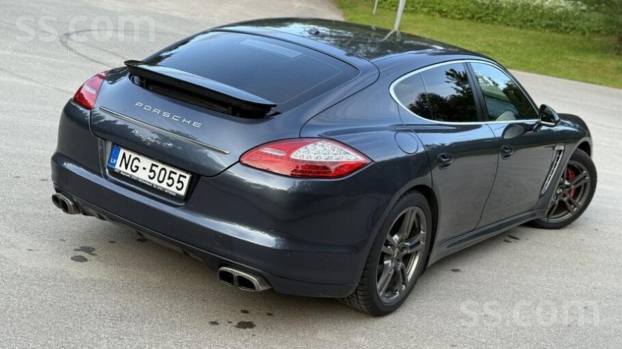 Zils Porsche Panamera 2012 Jūrmala, ar dzinēja tilpumu 4.80 L un nobraukumu 0 tūkst. km par 17950 €, foto 17 vietnē AUTOMOTO.COM.LV