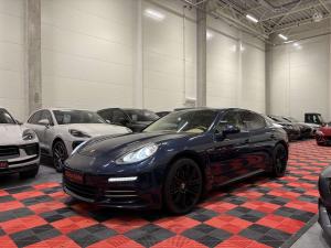 Blue Porsche Panamera 2015 in Vilnius, with an engine capacity of 3.61 L and mileage of 162 thousand km for 21000 €, photo  on AUTOMOTO.COM.LV