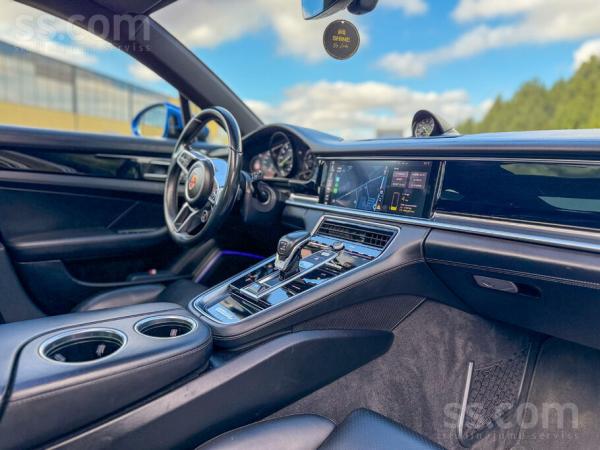 Zils Porsche Panamera 2017 Talsi, ar dzinēja tilpumu 2.90 L un nobraukumu 130 tūkst. km par 55999 €, foto 9 vietnē AUTOMOTO.COM.LV