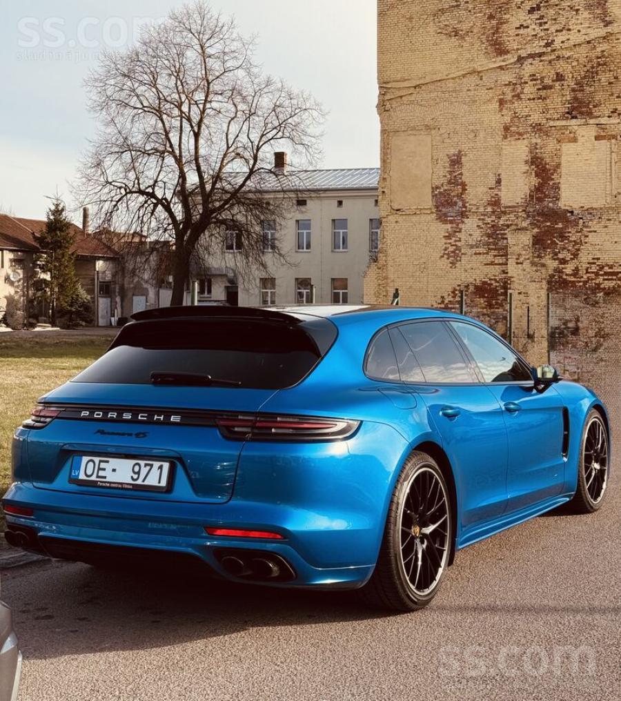 Zils Porsche Panamera 2017 Jūrmala, ar dzinēja tilpumu 2.90 L un nobraukumu 139 tūkst. km par 49000 €, foto 1 vietnē AUTOMOTO.COM.LV
