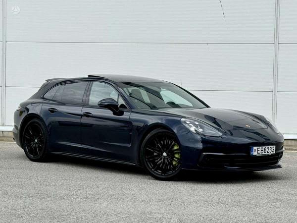 Blue Porsche Panamera 2018 in Tallinn, with an engine capacity of 2.89 L and mileage of 165 thousand km for 39990 €, photo 2 on AUTOMOTO.COM.LV