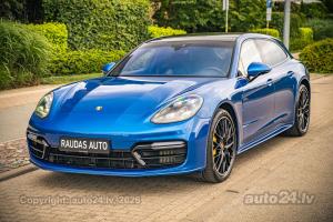 Blue Porsche Panamera 2019 in Riga, with an engine capacity of 4.00 L and mileage of 100 thousand km for 56990 €, photo  on AUTOMOTO.COM.LV