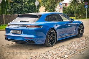 Blue Porsche Panamera 2019 in Riga, with an engine capacity of 4.00 L and mileage of 100 thousand km for 56990 €, photo 6 on AUTOMOTO.COM.LV