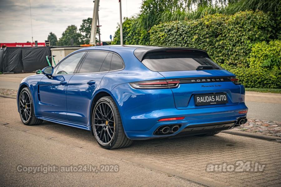 Blue Porsche Panamera 2019 in Riga, with an engine capacity of 4.00 L and mileage of 100 thousand km for 56990 €, photo 8 on AUTOMOTO.COM.LV