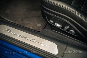 Blue Porsche Panamera 2019 in Riga, with an engine capacity of 4.00 L and mileage of 100 thousand km for 56990 €, photo 30 on AUTOMOTO.COM.LV