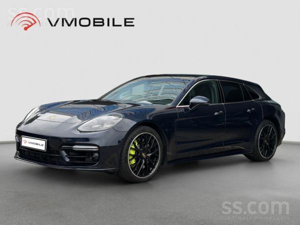 Blue Porsche Panamera 2021 in Riga, with an engine capacity of 2.90 L and mileage of 110 thousand km for 45990 €, photo 1 on AUTOMOTO.COM.LV