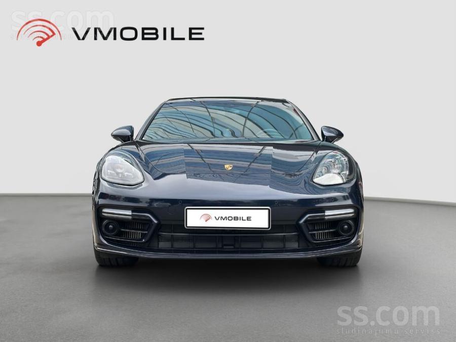 Blue Porsche Panamera 2021 in Riga, with an engine capacity of 2.90 L and mileage of 110 thousand km for 65990 €, photo 4 on AUTOMOTO.COM.LV