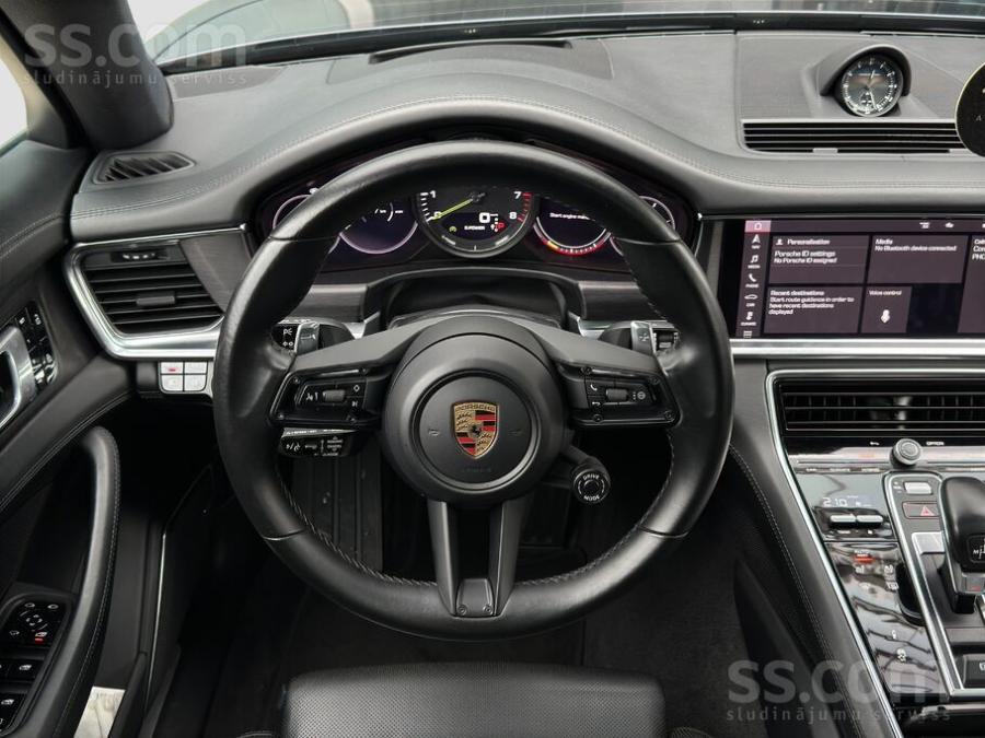 Blue Porsche Panamera 2021 in Riga, with an engine capacity of 2.90 L and mileage of 110 thousand km for 65990 €, photo 9 on AUTOMOTO.COM.LV