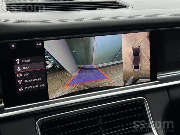 Blue Porsche Panamera 2021 in Riga, with an engine capacity of 2.90 L and mileage of 110 thousand km for 45990 €, photo 11 on AUTOMOTO.COM.LV