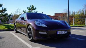 Brown Porsche Panamera 2012 in Siauliai, with an engine capacity of 3.61 L and mileage of 141 thousand km for 11000 €, photo  on AUTOMOTO.COM.LV