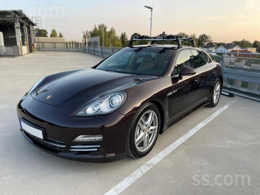 Brūns Porsche Panamera 2013 Rīga, ar dzinēja tilpumu 3.00 L un nobraukumu 0 tūkst. km par 20000 €, foto 1 vietnē AUTOMOTO.COM.LV