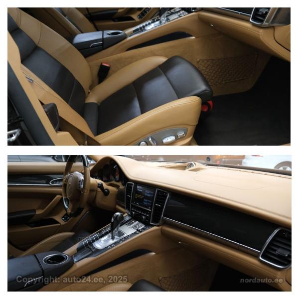 Brūns Porsche Panamera 2014 Tallina, ar dzinēja tilpumu 3.00 L un nobraukumu 98 tūkst. km par 33900 €, foto 10 vietnē AUTOMOTO.COM.LV