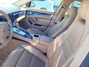 Brown Porsche Panamera 2014 in Kaunas, with an engine capacity of 3.00 L and mileage of 140 thousand km for 10300 €, photo 16 on AUTOMOTO.COM.LV