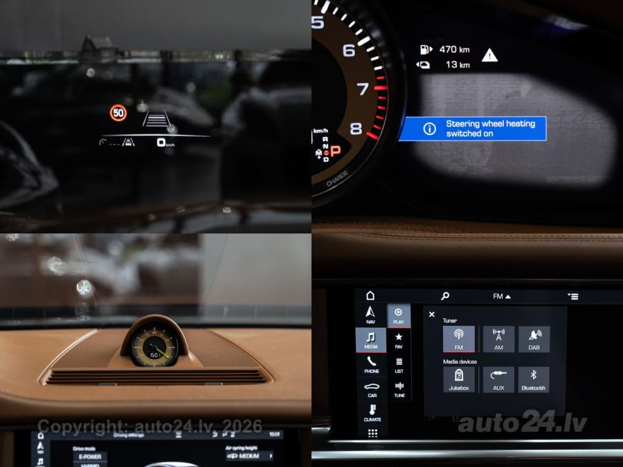 Brūns Porsche Panamera 2019 Tallina, ar dzinēja tilpumu 2.90 L un nobraukumu 96 tūkst. km par 69900 €, foto 13 vietnē AUTOMOTO.COM.LV