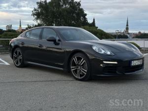 Brūns Porsche Panamera 2014 Rīga, ar dzinēja tilpumu 3.00 L un nobraukumu 228 tūkst. km par 19500 €, foto  vietnē AUTOMOTO.COM.LV