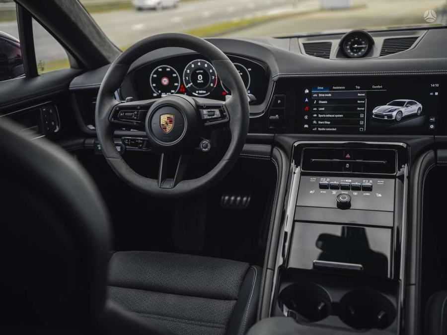Zaļš Porsche Panamera 2025 Viļņa, ar dzinēja tilpumu 4.00 L un nobraukumu 28 tūkst. km par 155911 €, foto 31 vietnē AUTOMOTO.COM.LV