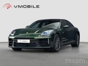 Green Porsche Panamera 2024 in Riga, with an engine capacity of 2.90 L and mileage of 29 thousand km for 120950 €, photo  on AUTOMOTO.COM.LV