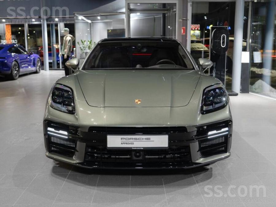 Zaļš Porsche Panamera 2025 Rīga, ar dzinēja tilpumu 4.00 L un nobraukumu 7 tūkst. km par 179900 €, foto 8 vietnē AUTOMOTO.COM.LV