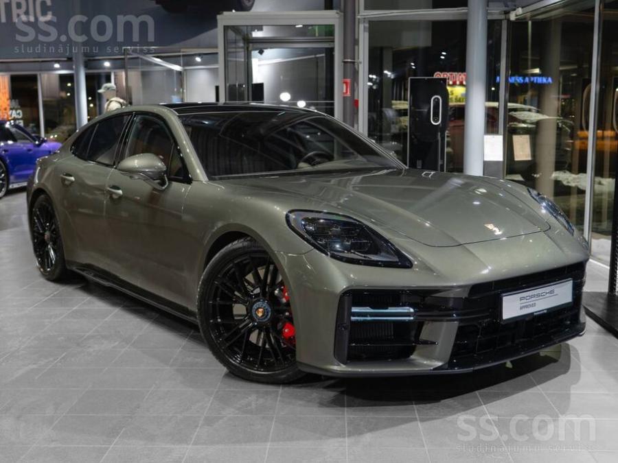Zaļš Porsche Panamera 2025 Rīga, ar dzinēja tilpumu 4.00 L un nobraukumu 7 tūkst. km par 179900 €, foto 9 vietnē AUTOMOTO.COM.LV