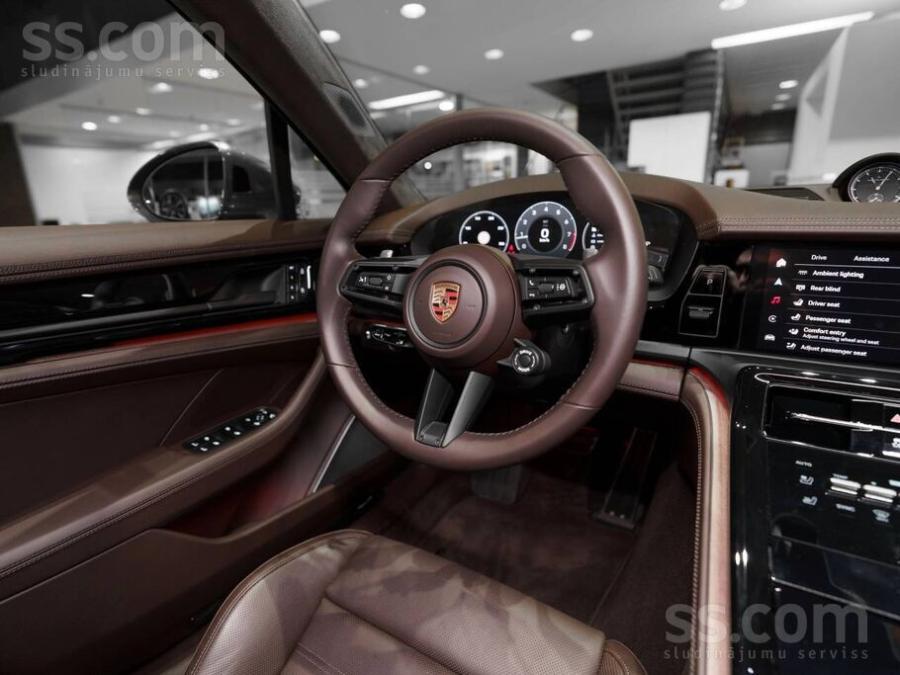 Zaļš Porsche Panamera 2025 Rīga, ar dzinēja tilpumu 4.00 L un nobraukumu 7 tūkst. km par 179900 €, foto 19 vietnē AUTOMOTO.COM.LV