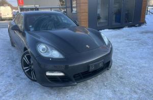 Pelēks Porsche Panamera 2012 Kauņa, ar dzinēja tilpumu 3.00 L un nobraukumu 191 tūkst. km par 17950 €, foto  vietnē AUTOMOTO.COM.LV