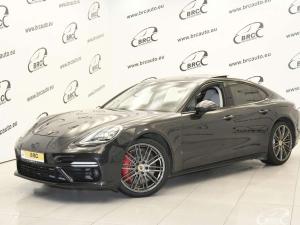 Pelēks Porsche Panamera 2017 Viļņa, ar dzinēja tilpumu 4.00 L un nobraukumu 141 tūkst. km par 47900 €, foto  vietnē AUTOMOTO.COM.LV