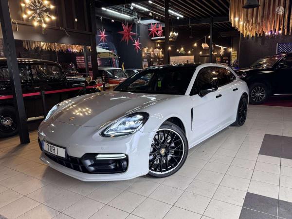 Pelēks Porsche Panamera 2018 Viļņa, ar dzinēja tilpumu 3.00 L un nobraukumu 86 tūkst. km par 49950 €, foto 1 vietnē AUTOMOTO.COM.LV