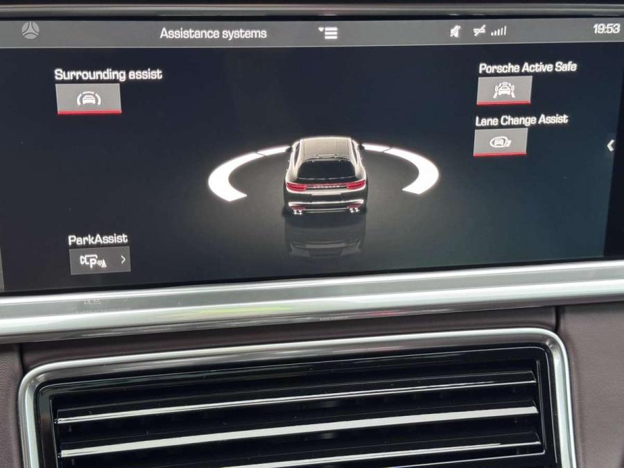 Grey Porsche Panamera 2018 in Vilnius, with an engine capacity of 3.00 L and mileage of 86 thousand km for 49950 €, photo 22 on AUTOMOTO.COM.LV