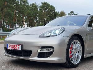 Grey Porsche Panamera 2009 in Klaipeda, with an engine capacity of 4.80 L and mileage of 303 thousand km for 18500 €, photo 4 on AUTOMOTO.COM.LV