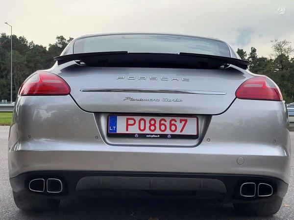 Pelēks Porsche Panamera 2009 Klaipėda, ar dzinēja tilpumu 4.80 L un nobraukumu 303 tūkst. km par 18500 €, foto 7 vietnē AUTOMOTO.COM.LV