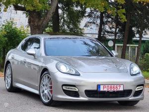 Grey Porsche Panamera 2009 in Klaipeda, with an engine capacity of 4.80 L and mileage of 303 thousand km for 18500 €, photo 19 on AUTOMOTO.COM.LV