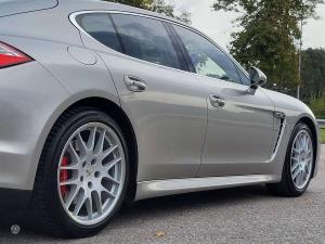 Grey Porsche Panamera 2009 in Klaipeda, with an engine capacity of 4.80 L and mileage of 303 thousand km for 18500 €, photo 20 on AUTOMOTO.COM.LV