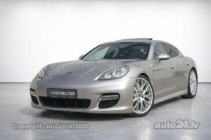 Pelēks Porsche Panamera 2010 Tallina, ar dzinēja tilpumu 4.80 L un nobraukumu 215 tūkst. km par 19900 €, foto  vietnē AUTOMOTO.COM.LV
