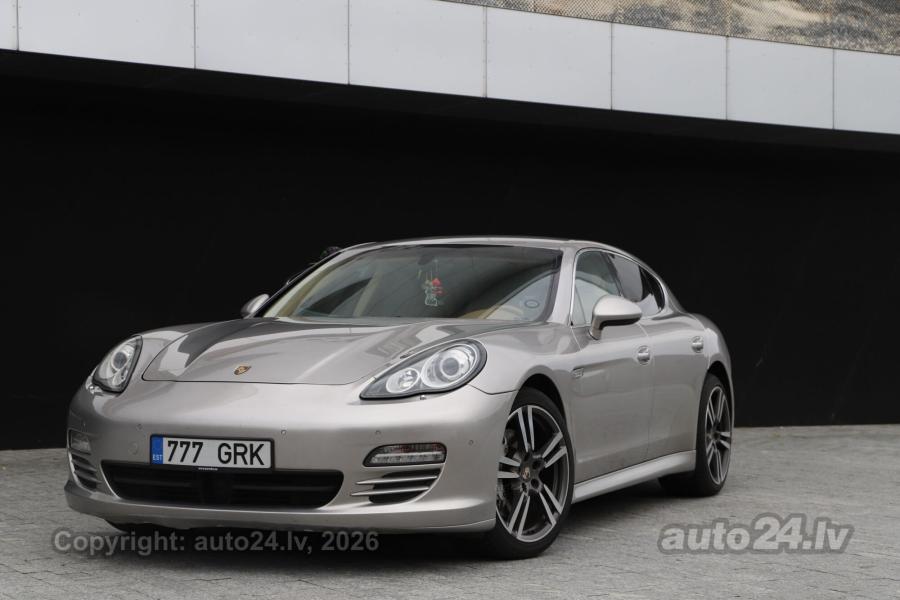 Grey Porsche Panamera 2010 in Tallinn, with an engine capacity of 4.80 L and mileage of 253 thousand km for 17900 €, photo 1 on AUTOMOTO.COM.LV