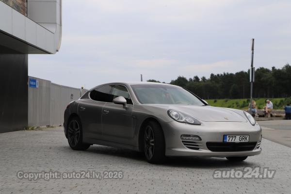 Grey Porsche Panamera 2010 in Tallinn, with an engine capacity of 4.80 L and mileage of 253 thousand km for 17900 €, photo 2 on AUTOMOTO.COM.LV