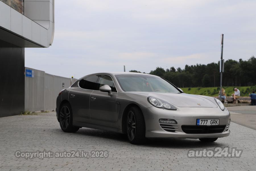 Grey Porsche Panamera 2010 in Tallinn, with an engine capacity of 4.80 L and mileage of 253 thousand km for 17900 €, photo 3 on AUTOMOTO.COM.LV