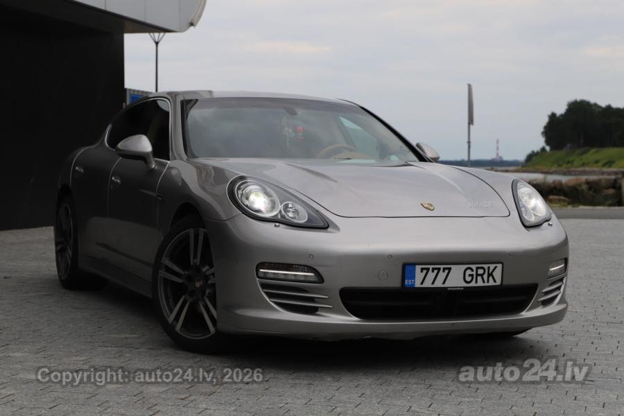 Grey Porsche Panamera 2010 in Tallinn, with an engine capacity of 4.80 L and mileage of 253 thousand km for 17900 €, photo 8 on AUTOMOTO.COM.LV